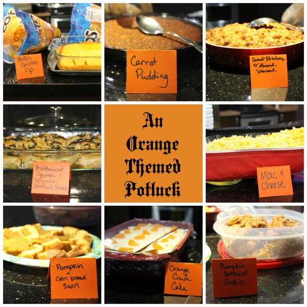 An Orange Potluck Party | Sew You Think You Can Cook