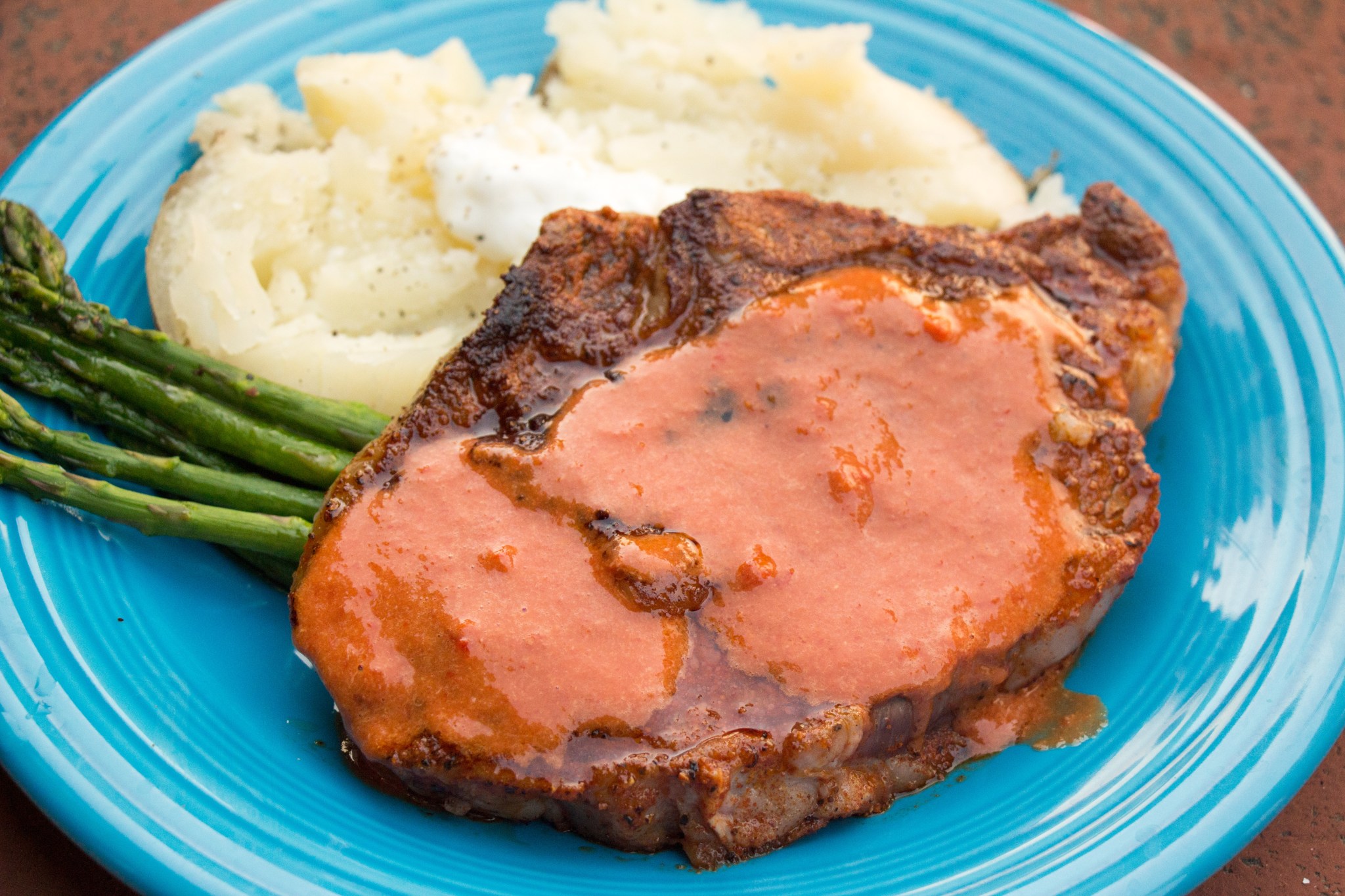 Spanish Spice-Rubbed Steak with Steak Sauce | Sew You Think You Can Cook