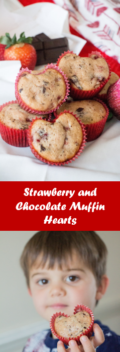 #MuffinMonday: Strawberry and Chocolate Muffin Hearts | Sew You Think ...